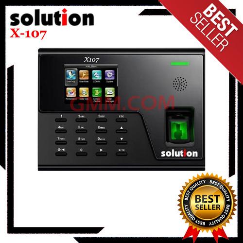 Jual FINGERPRINT SOLUTION X107 / Mesin Absensi Sidik Jari / Finger ...