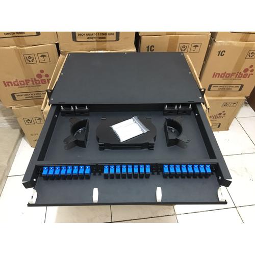 Jual OTB 24 core SC singlemode rackmount sliding rail - Jakarta Pusat ...