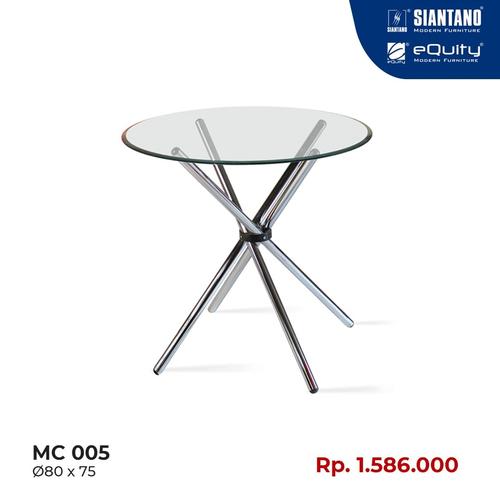 Jual Meja Makan Bulat | Meja Cafe Bundar Siantano MC 005 - Kota Medan ...