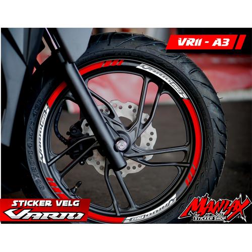 Jual Sticker Velg Vario 150 Racing Custom - Cutting Velg Vario 125 150 ...