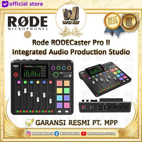 Promo Rode RODECaster Pro II Integrated Audio Production Studio ...