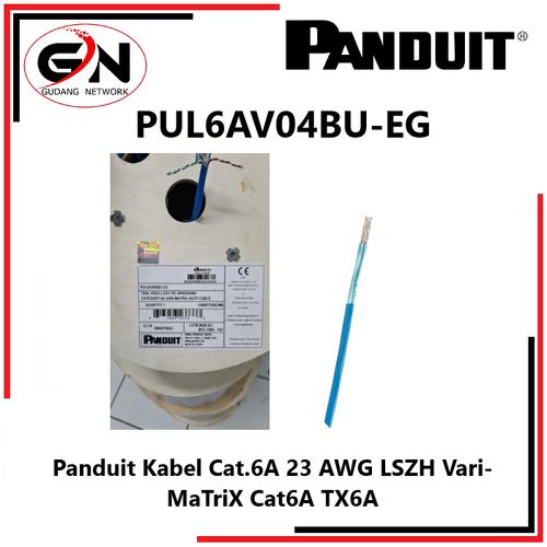 Jual Panduit PUL6AV04BU-EG Kabel Cat.6A 23 AWG LSZH Vari-MaTriX Cat6A ...