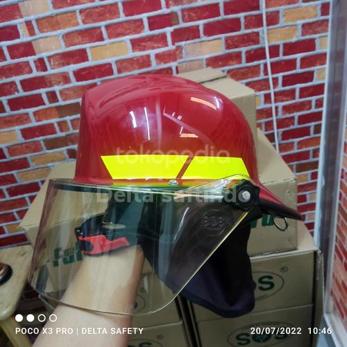 Jual Helm Pemadam Kebakaran Sos Fullguard Original Fire Helmet ...