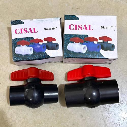 Jual STOP KRAN / KERAN / BALL VALVE FIT PVC PLASTIK UKURAN 3/4 1 inch ...