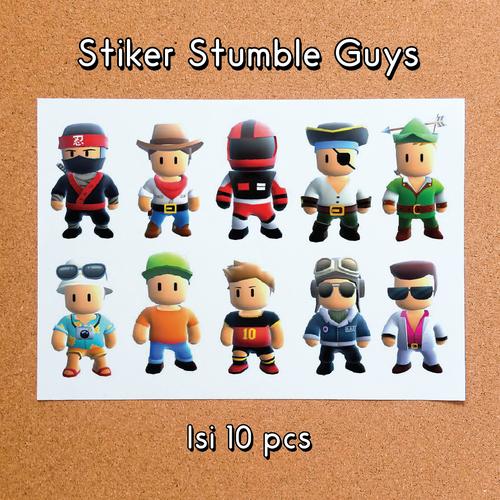 Jual STIKER STUMBLE GUYS TEMPELAN BUKU LAPTOP HP HIASAN GAMBAR LABEL ...