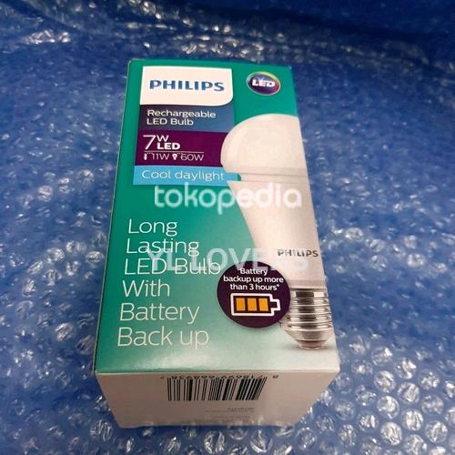 Jual Emergency led philips/Rechargeable led 7W/Led 7W philips/Led ...