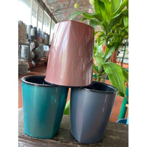 Jual pot Self watering warna D11 - Abu-abu - Kota Bekasi - Uniquepot by ...