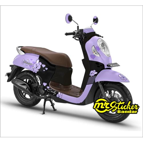 Jual Stiker Scoopy Full body Decal sticker full body cooky bts bt21 ...