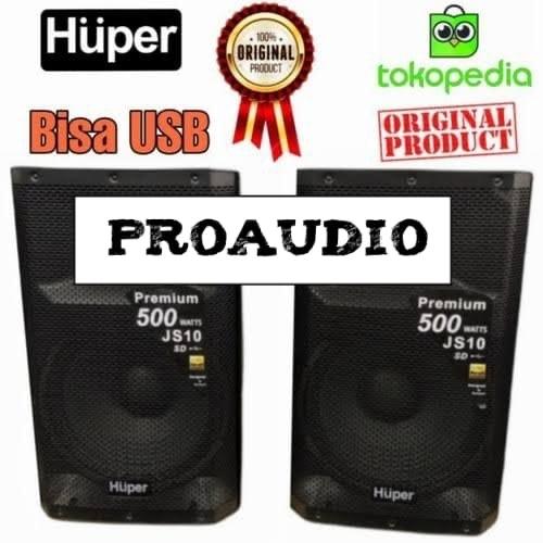 Jual Speaker Aktif Huper JS10 / JS 10 15 Inch Original 500 Watt USB ...