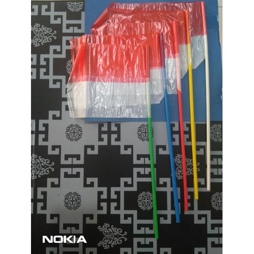 Jual Bendera Tangan warna Merah Putih - Merah Putih - Kota Tangerang ...