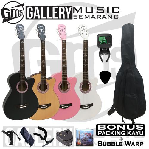 Jual Gitar Akustik Taylor Tanam Besi Bonus Packing Kayu & Bubble Warp ...