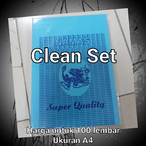 Jual 100 lembar kertas buffalo A4 biru benhur - Jakarta Utara - Clean ...