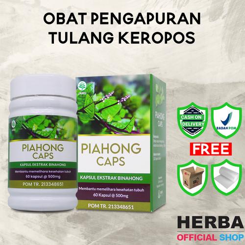 Promo Piahong Caps Ekstrak Daun Binahong Suplement Kesehatan Tulang Dan ...