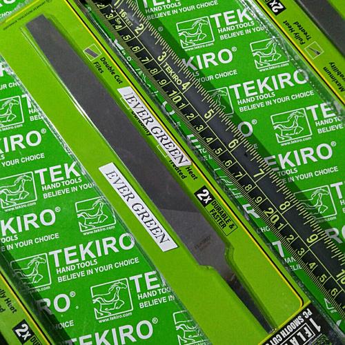 Jual Kikir Plat 8" in TEKIRO kikir besi baja 8 inchi model Rata - Kota ...
