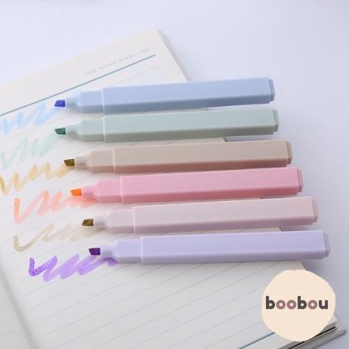 Jual 1 Set Isi 6 Pcs Highlighter Macaron Pastel Color Aesthetic ... Jual 1 Set Isi 6 Pcs Highlighter Macaron Pastel Color Aesthetic ...