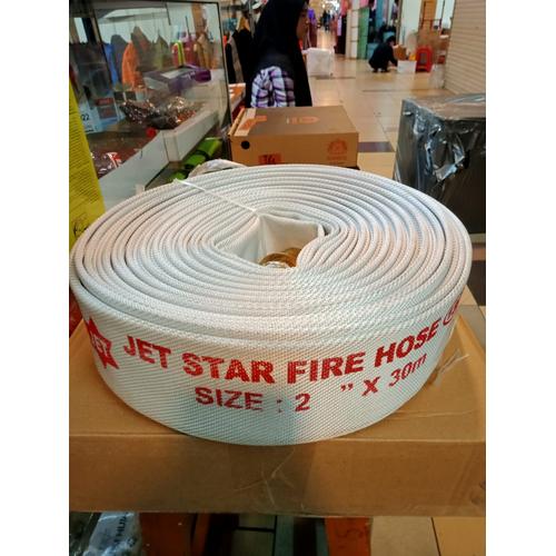 Jual FIRE HOSE/SELANG PEMADAM CANVAS HYDRANT MERK JET STAR UK 20''X30M ...
