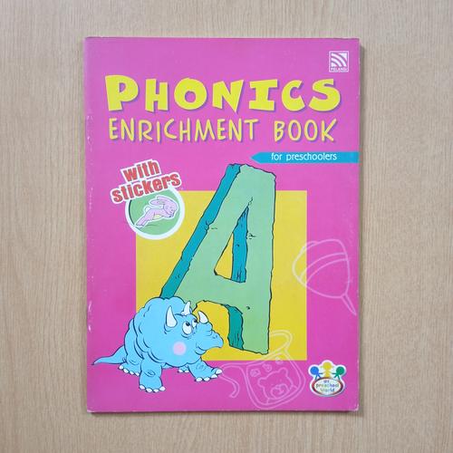 Jual Phonics Enrichment Book for Preschool A & B (with Sticker) - B ...