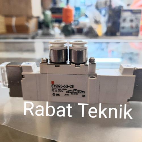 Jual SOLENOID VALVE SMC SY5320-5G-C8 - Jakarta Barat - Rabat teknik | Tokopedia