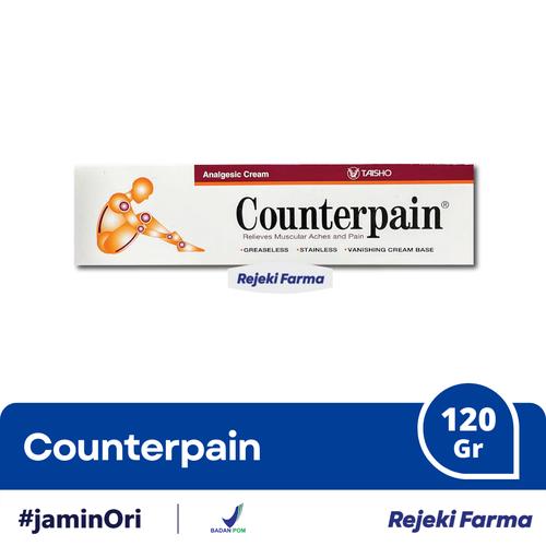 Jual Counterpain Cream 120 gr - Counter Pain Salep Nyeri Otot - Jakarta ...