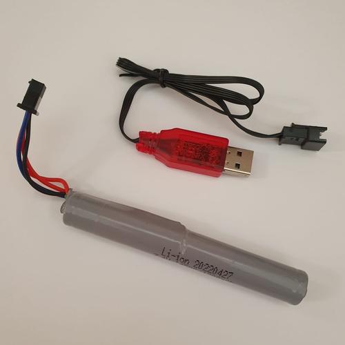 Jual Baterai Battery Li-Ion 7.4 volt 7.4v XYL MP5 MP5K Water Gel ...