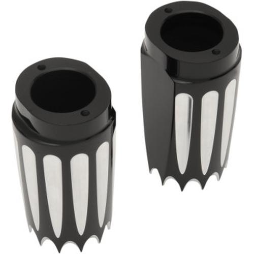 Jual PAUL YAFFE #0411-0010 PYO Fork BOOT Slider Covers SOFTAIL/TOURING ...