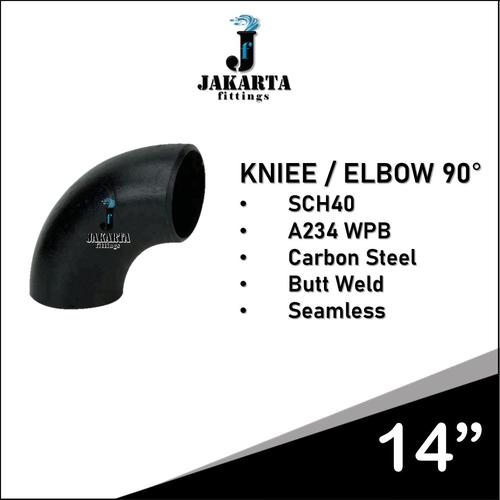 Jual ELBOW/KNEE 90 PIPE PIPA BESI A234 SCH40 BW LAS SIZE 14" 16" 18" 20 ...