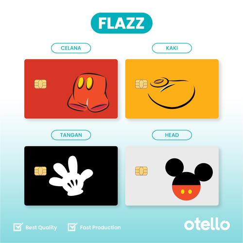 Jual Kartu Flazz Mickey Mouse Card Flazz BCA Gen 2 Disney Karakter Lucu ...