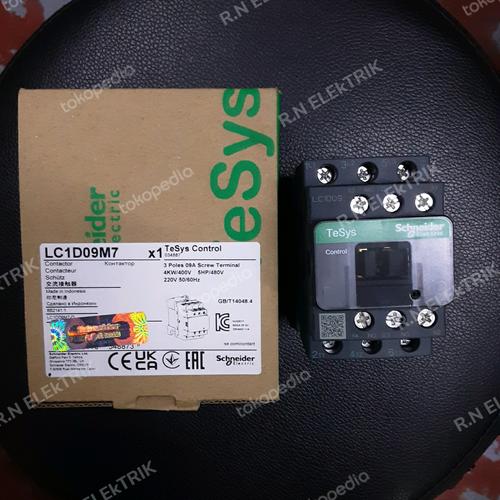Jual KONTAKTOR CONTACTOR SCHNEIDER LC1D09M7 LC1D09 220V NEW ORIGINAL ...