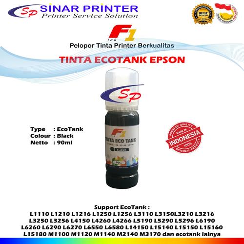 Jual Refill Tinta F1 Ink EcoTank Epson 001 003 005 Isi Ulang 90ml ...
