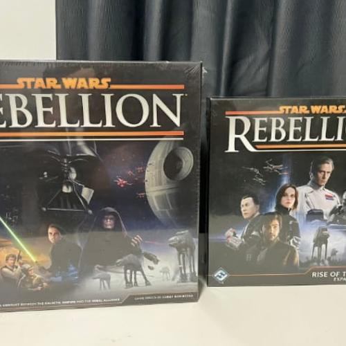 Jual Star Wars Rebellion Board Game + Rise of The Expansion Bundle ...