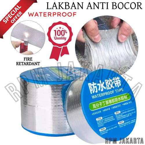 Jual ALUMINIUM TAPE WATERPROOF / LAKBAN ANTI BOCOR / LAKBAN ANTI BOCOR - 5 METER - Jakarta Barat ...
