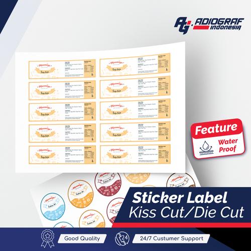 Jual Cetak Stiker Vynil Custom A3 - Print Label Sticker/Sticker Kemasan ...