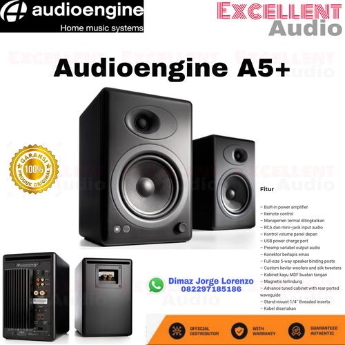 Jual Audioengine A5+ Premium Powered Active speaker - Bamboo - Jakarta ...