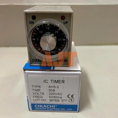 Jual Timer CKC CIKACHI AH3-2 50-60Hz 220VAC 10s 30s 60s - 10s - Jakarta ...