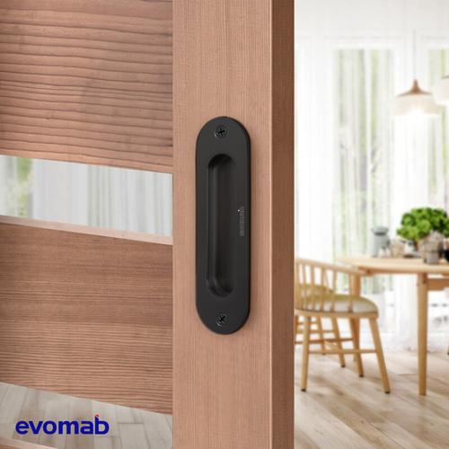 Jual Handle Tanam/Handle Geser Oval Stainless Hitam Pintu Sliding HTO ...