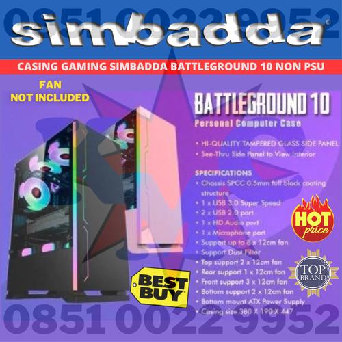 Jual CASING GAMING SIMBADDA BATTLEGROUND 10 - CASE GAMING SIMBADDA ...