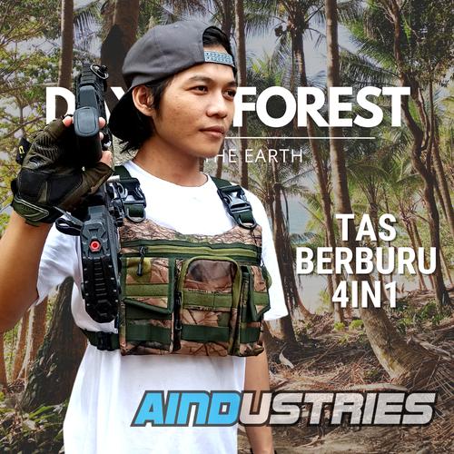 Jual Tas Rompi Berburu CHEST BAG Tactical Chest Rig Edition Gen-1 ...