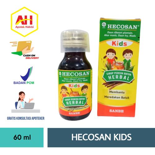 Jual HECOSAN HESOSAN HEKOSAN KIDS ANAK SIRUP 60 ML OBAT BATUK BERDAHAK ...