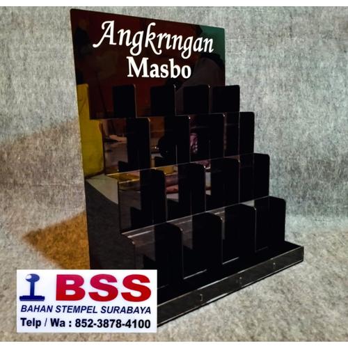 Jual Jual Rak Display Akrilik Rak Minuman Sachet Custom - Kota Surabaya ...