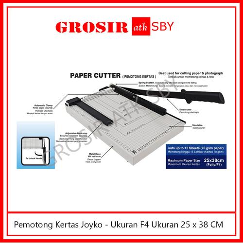 Jual Pemotong Kertas / Paper Cutter Joyko PC-2638 (F4) - Kota Surabaya ...