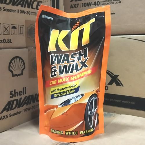 Jual SABUN CUCI MOBIL KIT WASH & WAX / WASH WAX PREMIUM WAX 720 ML ...
