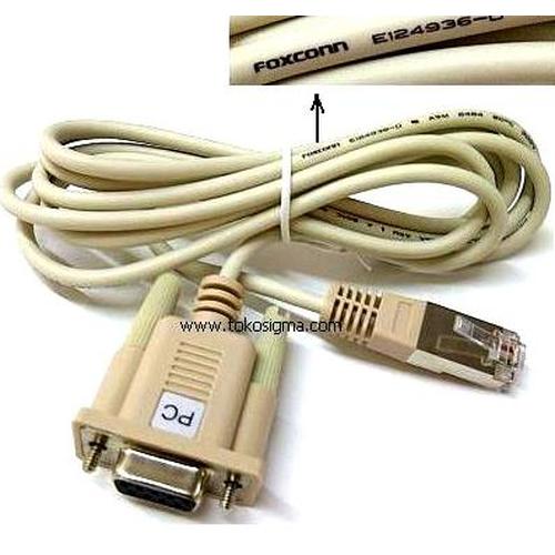 Jual Best Foxconn Kabel Console Serial Rs232 Db9 F To Lan Rj45 Besi ...