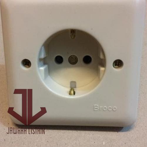 Jual stop kontak broco / new gee socket outlet / stop kontak inbow ...