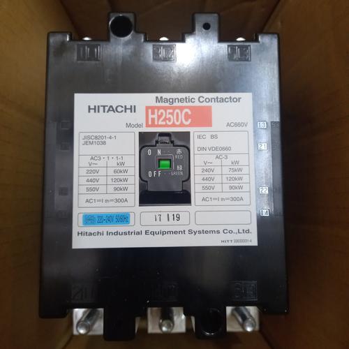 Jual Magnetic Contactor HITACHI H250C 220V Original - Kota Bandung ...