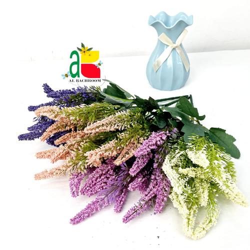 Jual BUNGA LAVENDER SALJU A1 BUNGA ARTIFICIAL DEKORASI HIASAN RUMAH ...