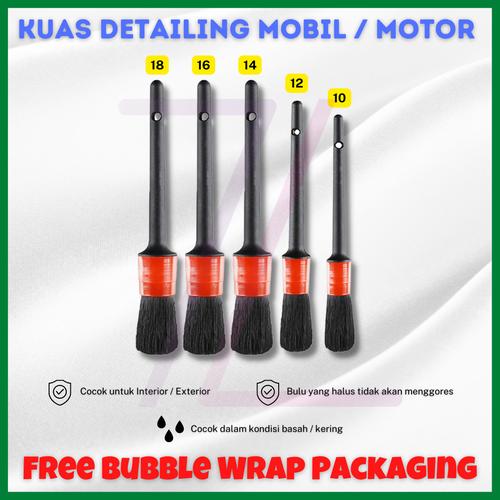 Jual Kuas Detailing Brush Mobil Motor / Detailing Brush / Sikat ...