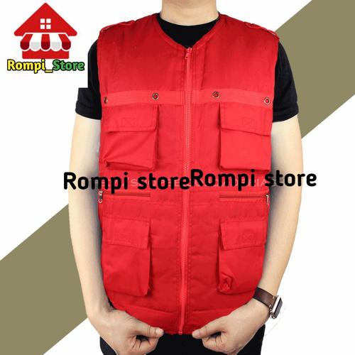 Jual ROMPI LAPANGAN OUTDOOR-ROMPI PROYEK-ROMPI WARNA MERAH - Merah, M ...