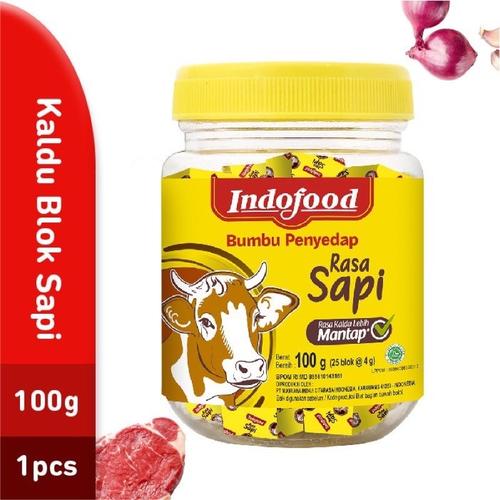 Jual Indofood Bumbu Penyedap Rasa Sapi Blok / Cube 100 Gram - Jakarta ...