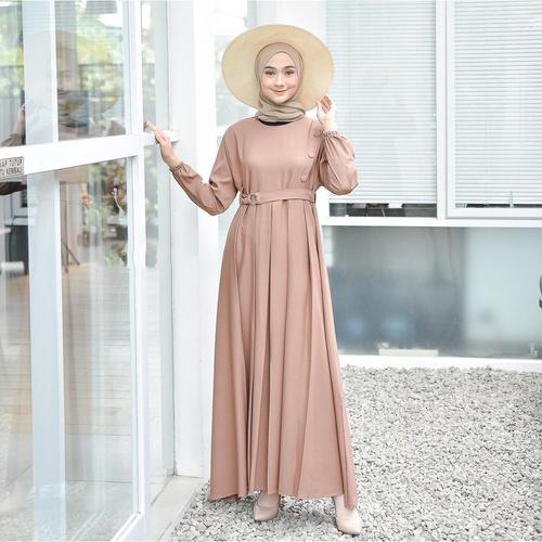 Promo Mahya Dress Gamis Wanita Muslim - Mocca - Jakarta Barat - Tokogo ...