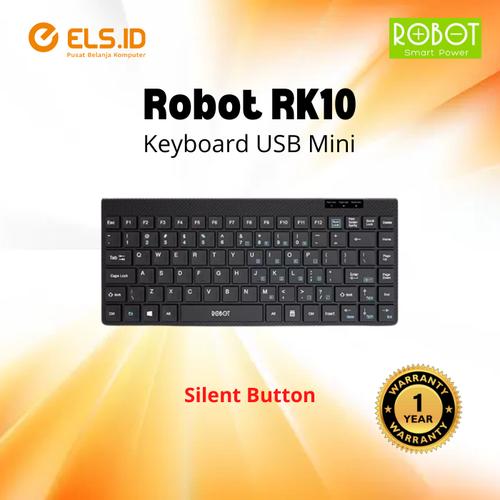 Jual Robot RK10 Mini USB Keyboard Wired Ultra Thin - Kota Yogyakarta ...